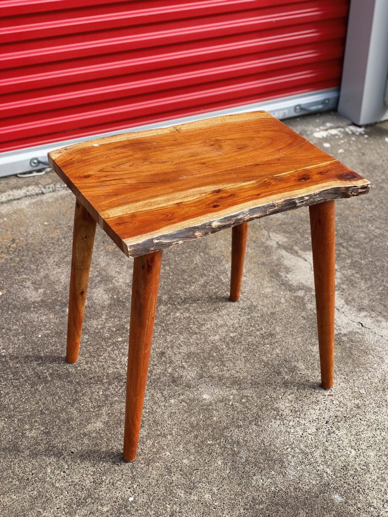 Acacia Wood Side Table - Eventlyst